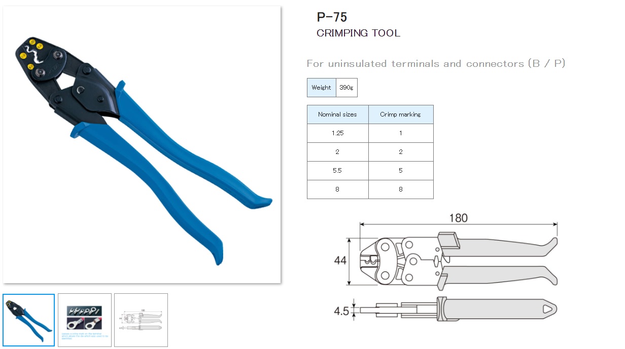 Ichiban Precision Sdn Bhd - Hozan - HOZAN CRIMPING TOOL